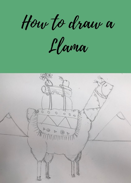 Learn to draw a Llama - Paint with Wendy